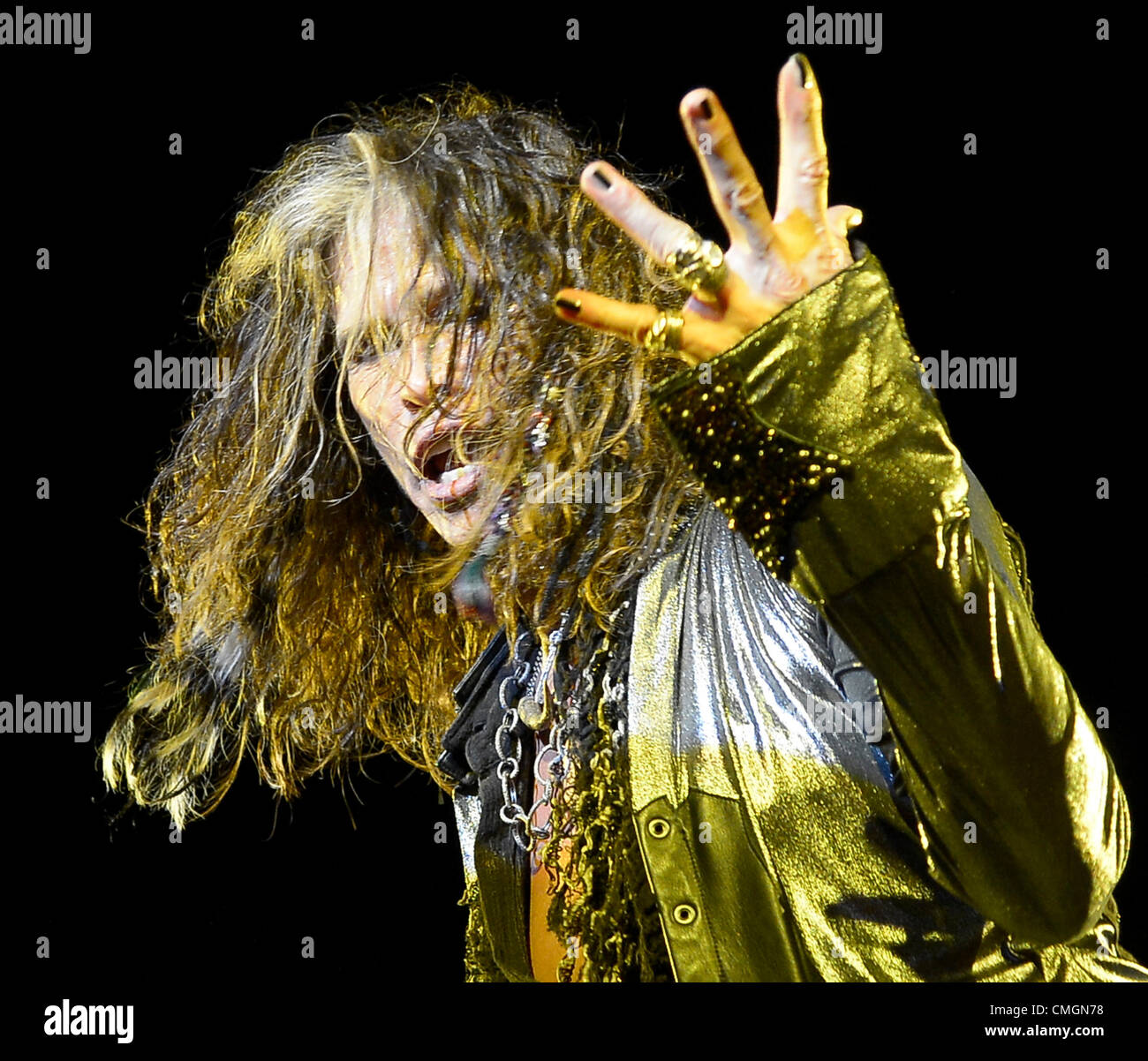 August 6,2012. Hollywood California USA- Aerosmith's Steven Tyler ...