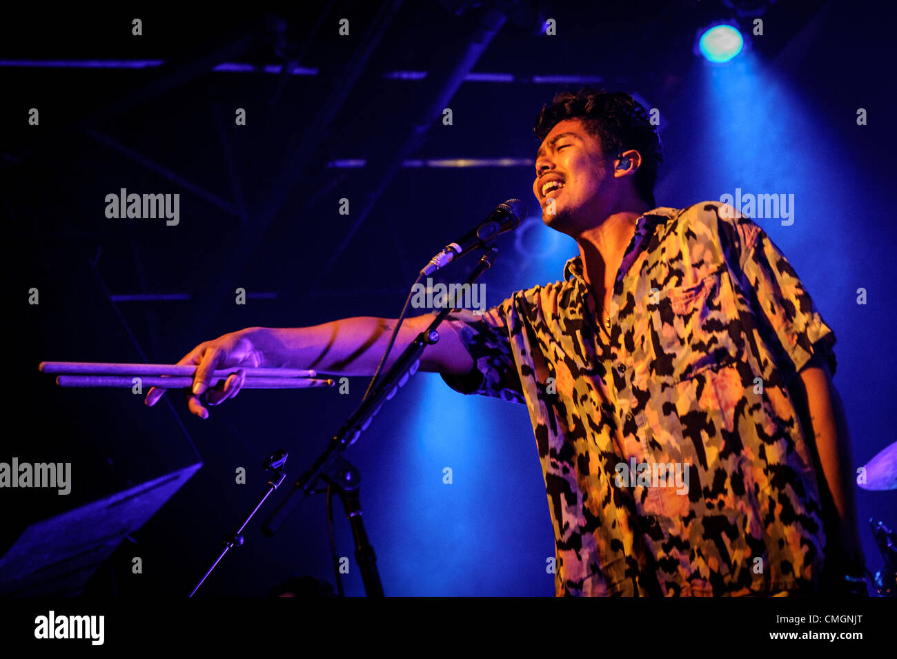 Aug. 7, 2012 - Toronto, Ontario, Canada - Lead vocalist DOUGY MANDAJI ...