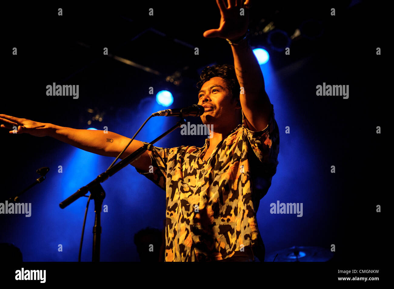 Aug. 7, 2012 - Toronto, Ontario, Canada - Lead vocalist DOUGY MANDAJI ...