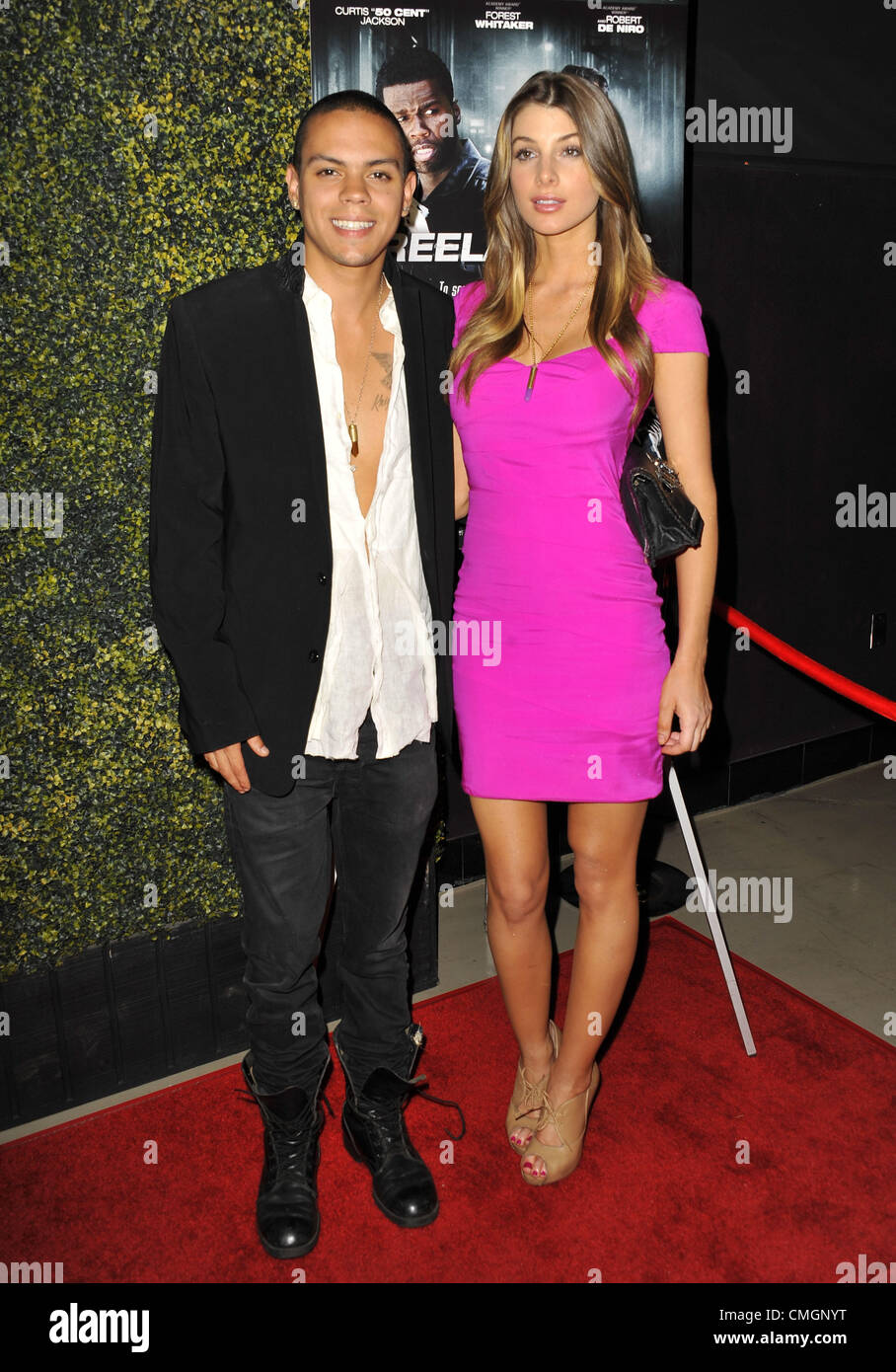 Aug. 7, 2012 - Los Angeles, California, U.S. - Evan Ross Attending The ...