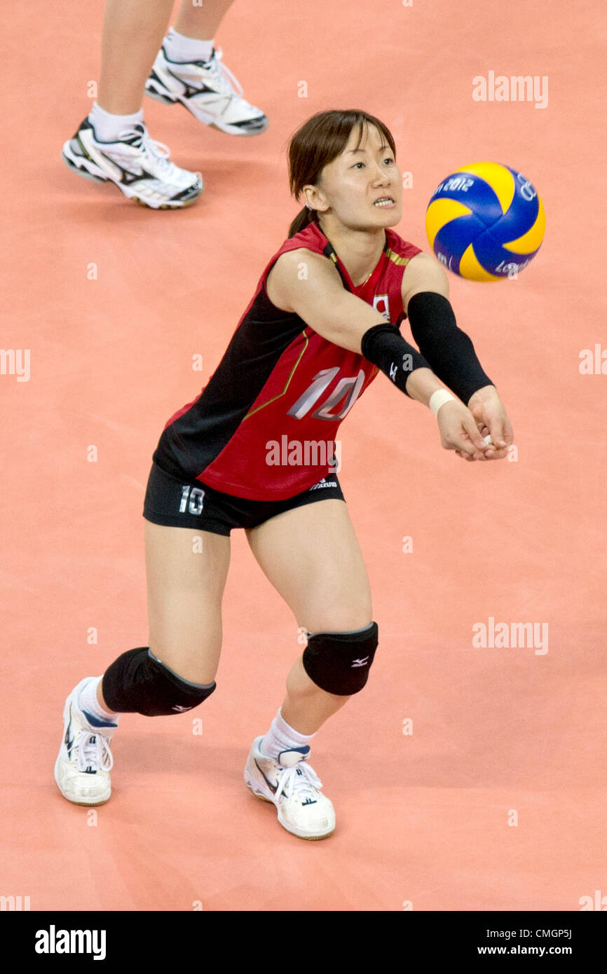 Yuko Sano (JPN), AUGUST 7, 2012 - Volleyball : Women's quarter-final ...