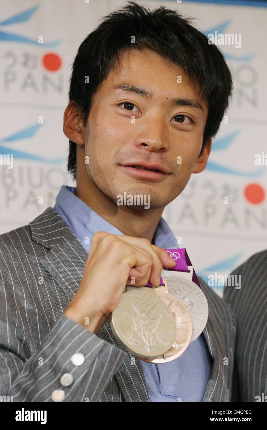 Ryosuke Irie (JPN), AUGUST 7, 2012 - Swimming : Men's 4x100m Medley ...