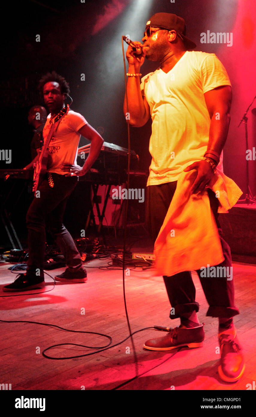 U.S. hip hop group The Roots perform in Lucerna Music Bar in Prague ...