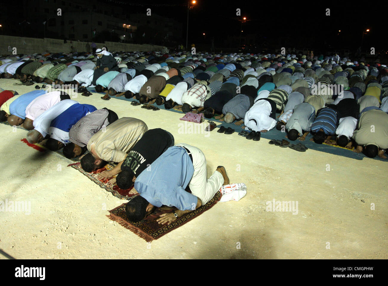 Ramallah, West Bank, Palestinian Territory - Palestinian Muslims ...