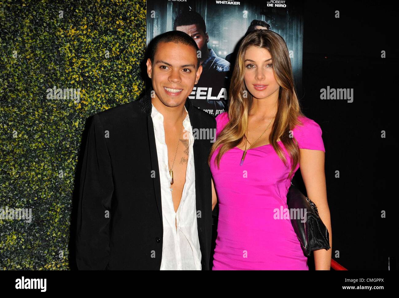 Aug. 7, 2012 - Los Angeles, California, U.S. - Evan Ross Attending The ...