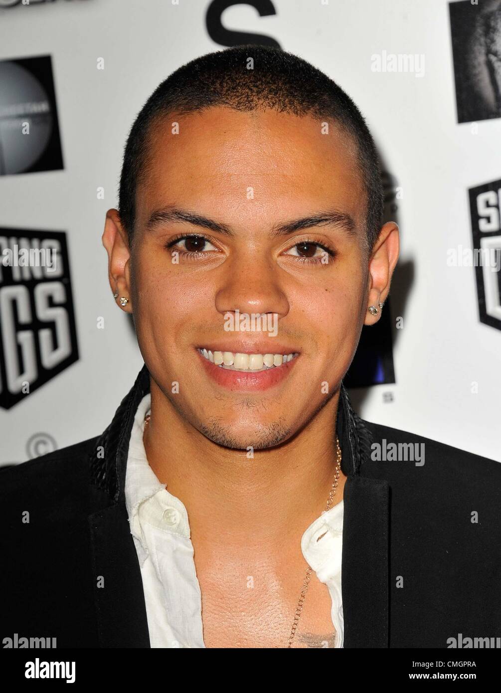Aug. 7, 2012 - Los Angeles, California, U.S. - Evan Ross Attending The ...