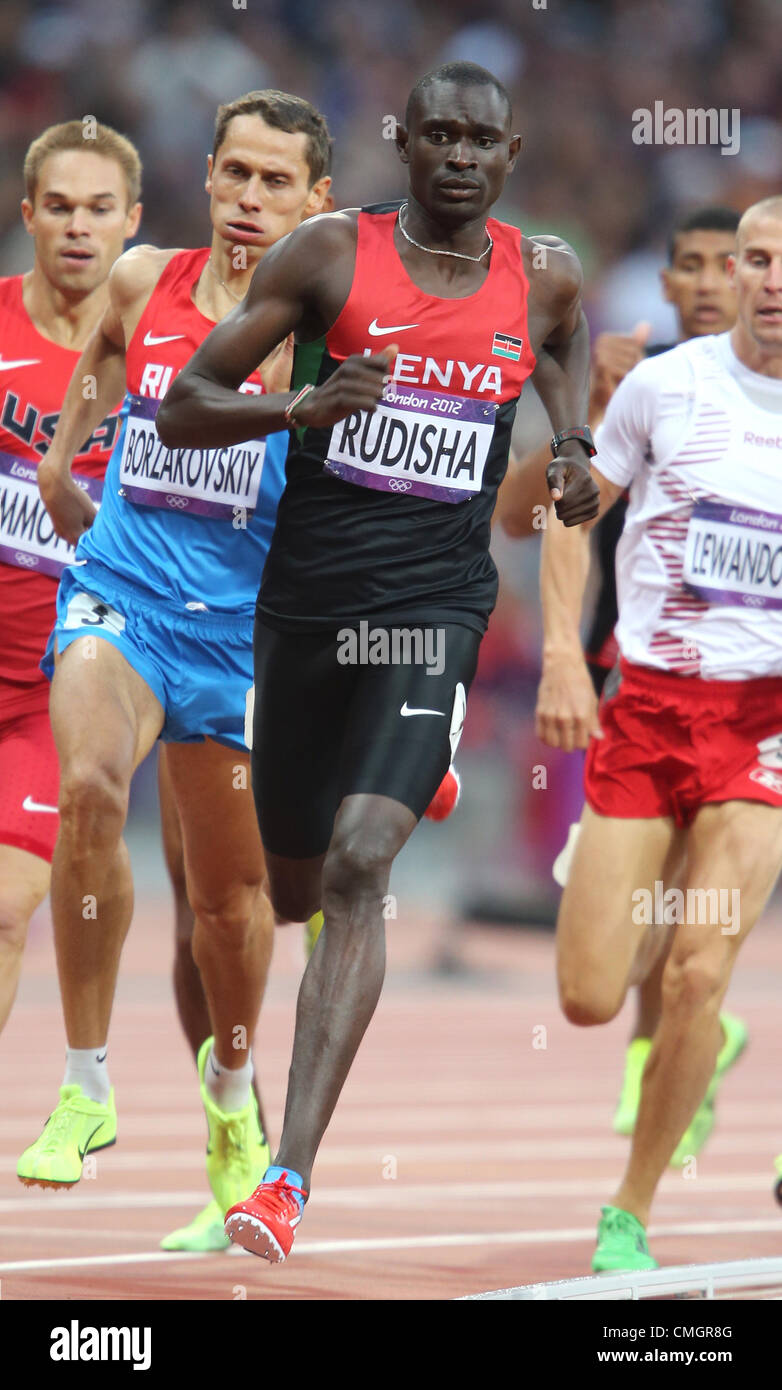 DAVID LEKUTA RUDISHA KENYA STRATFORD LONDON ENGLAND 07 August 2012 ...