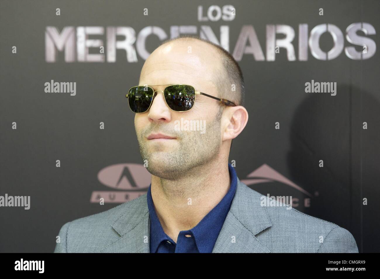 Aug. 8, 2012 - Madrid, Spain - British Actor Jason Statham attends the ...