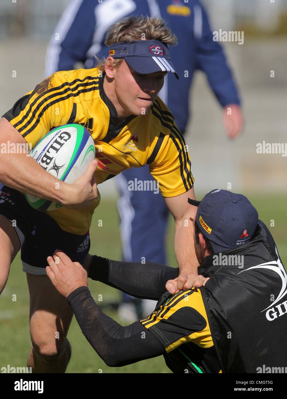 8th Aug 2012. CAPE TOWN, SOUTH AFRICA - AUGUST 08, Joe Pietersen during ...