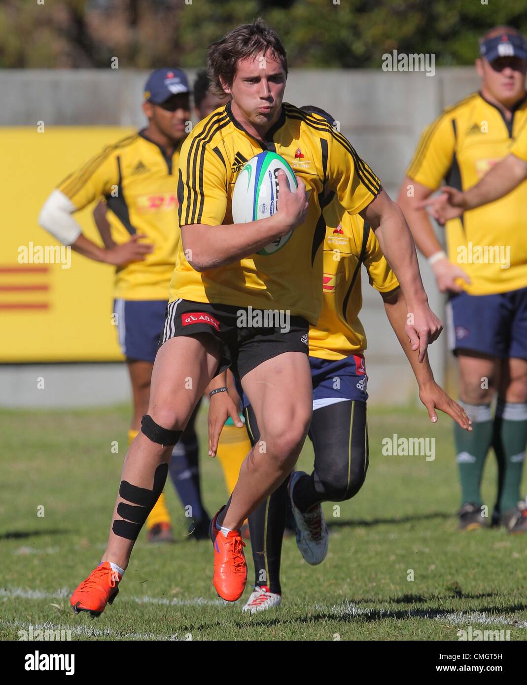 8th Aug 2012. CAPE TOWN, SOUTH AFRICA - AUGUST 08, Heinrich Steyl ...