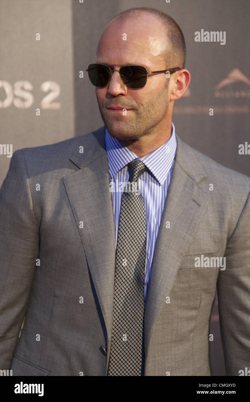 Aug. 8, 2012 - Madrid, Spain - Bristish Actor Jason Statham attends ...