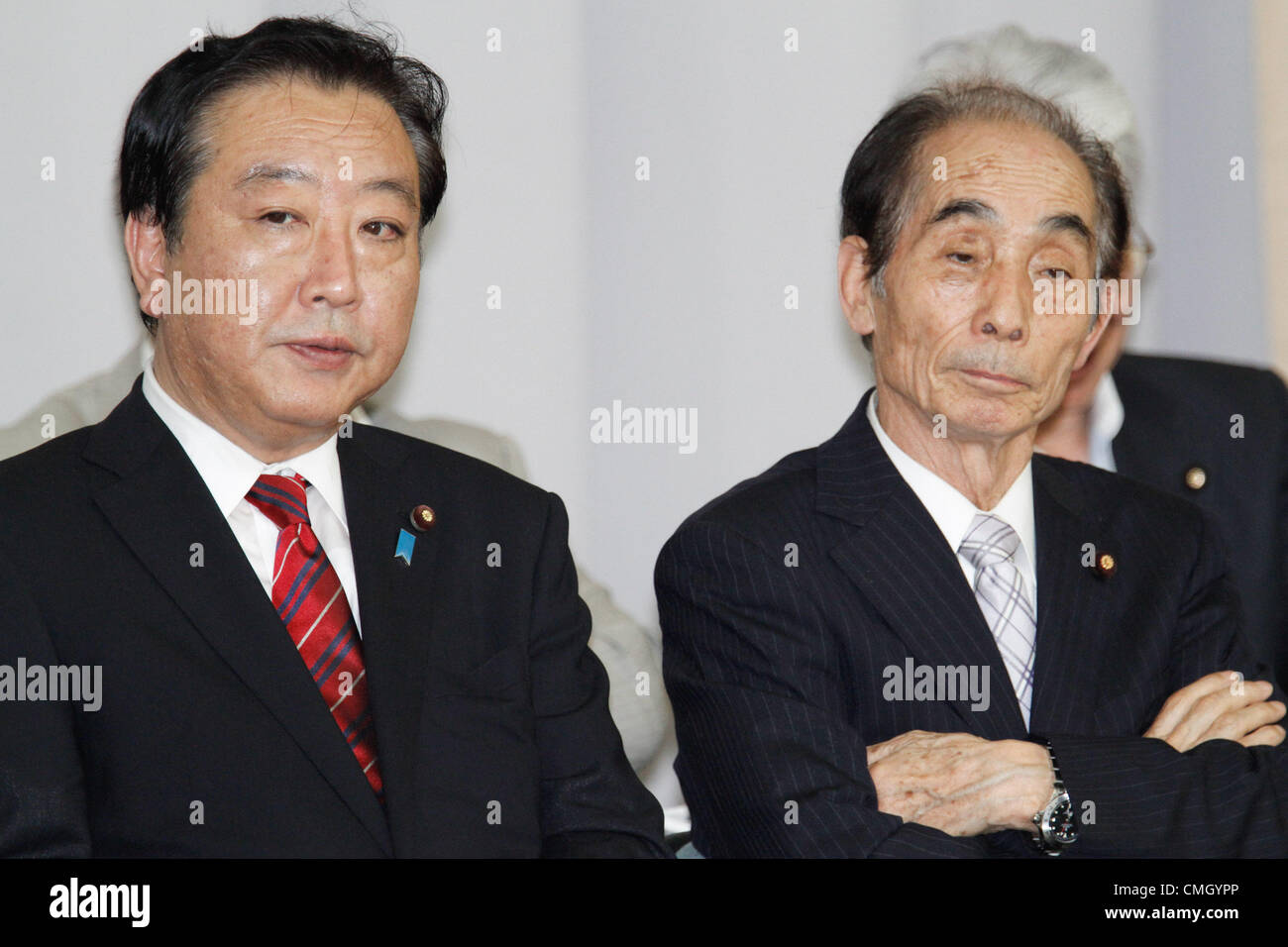August 8, 2012, Tokyo, Japan - Japans Prime Minister Yoshihiko Noda ...