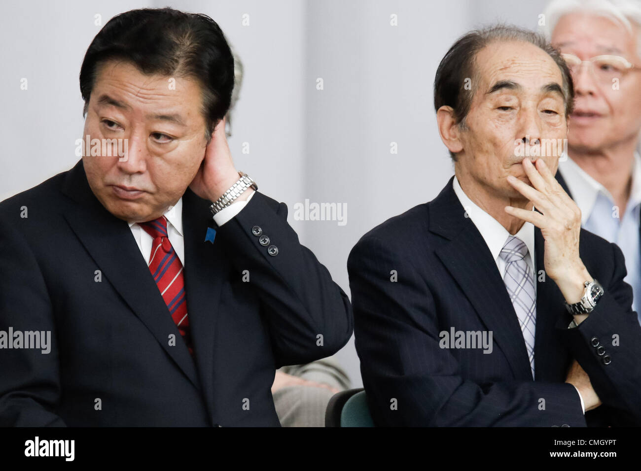 August 8, 2012, Tokyo, Japan - Japans Prime Minister Yoshihiko Noda ...