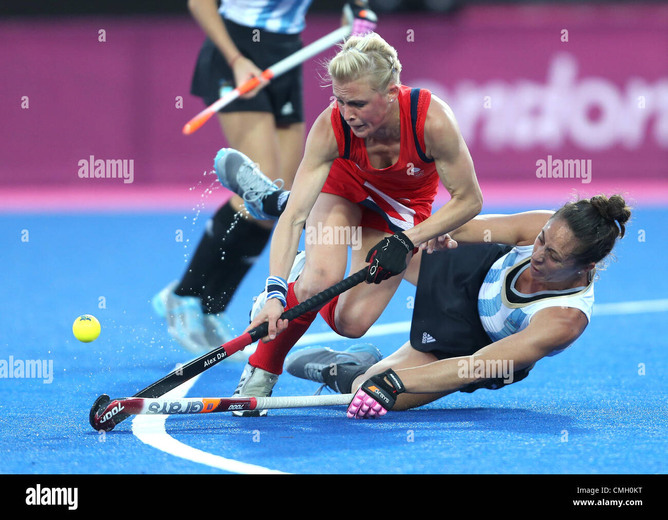 ALEX DANSON & SILVINA D'ELIA GREAT BRITAIN V ARGENTINA STRATFORD LONDON ...