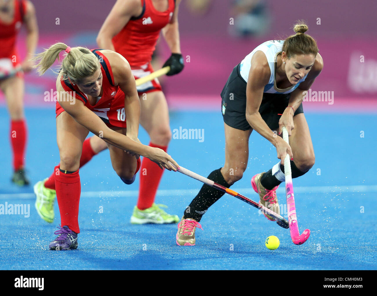 GEORGIE TWIGG & FLORENCINA HAB GREAT BRITAIN V ARGENTINA STRATFORD ...