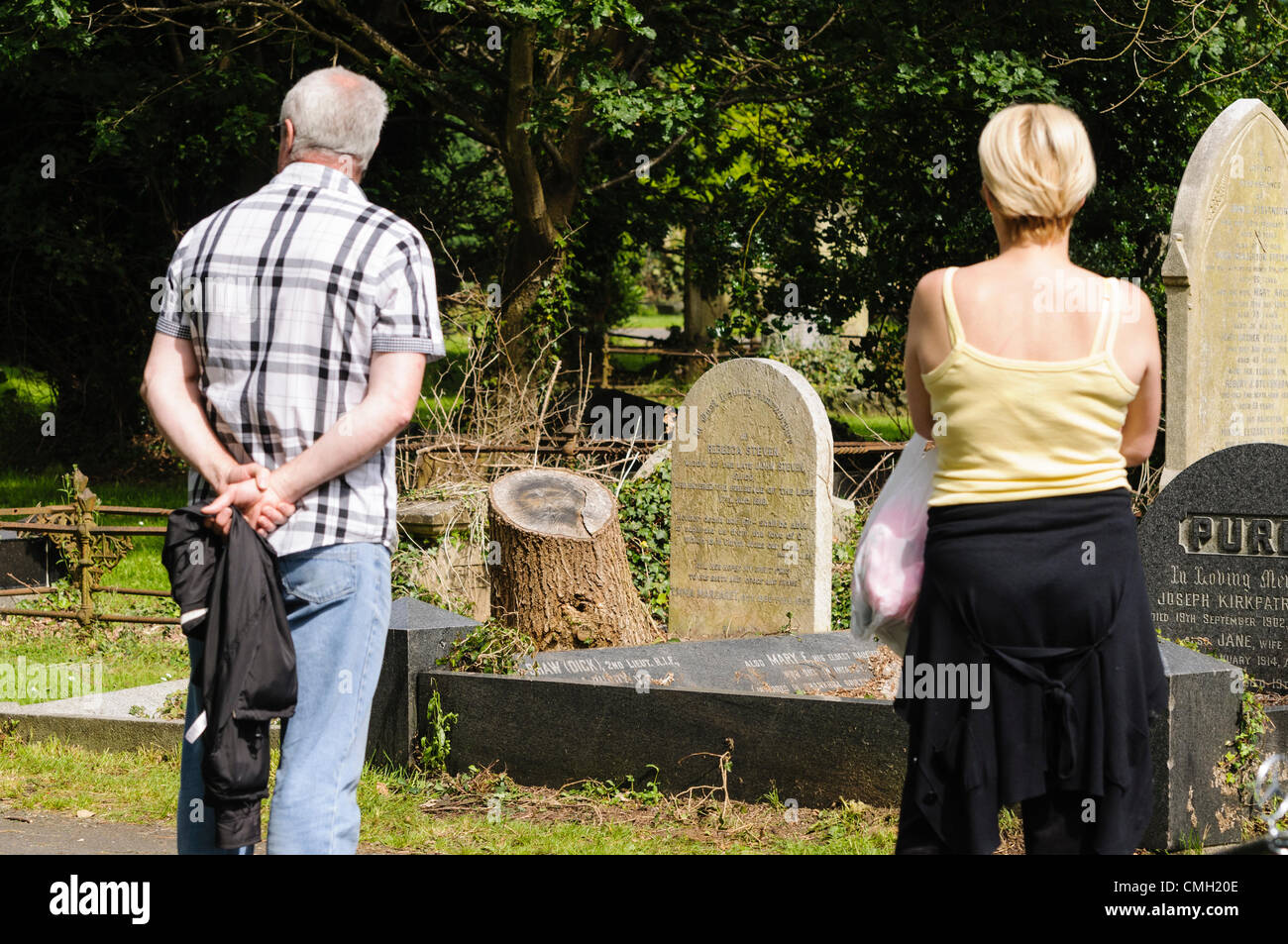 9th Aug 2012. Belfast, Northern Ireland, 09/08/2012 - An 'apparition ...