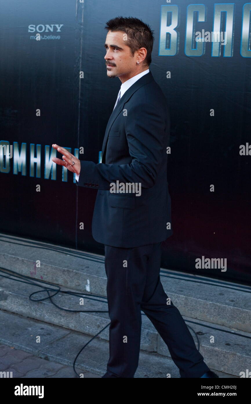 8th Aug 2012. 08.08.2012. Moscow. Russia. Total Recall film premiere ...