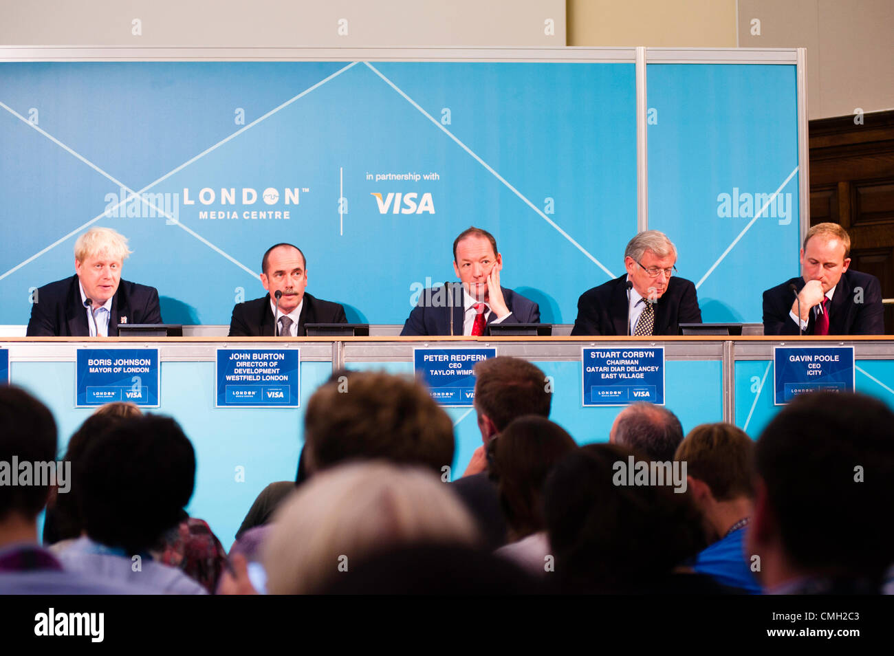 London, UK – 9 August 2012: Press Conference ‘Delivering a lasting ...