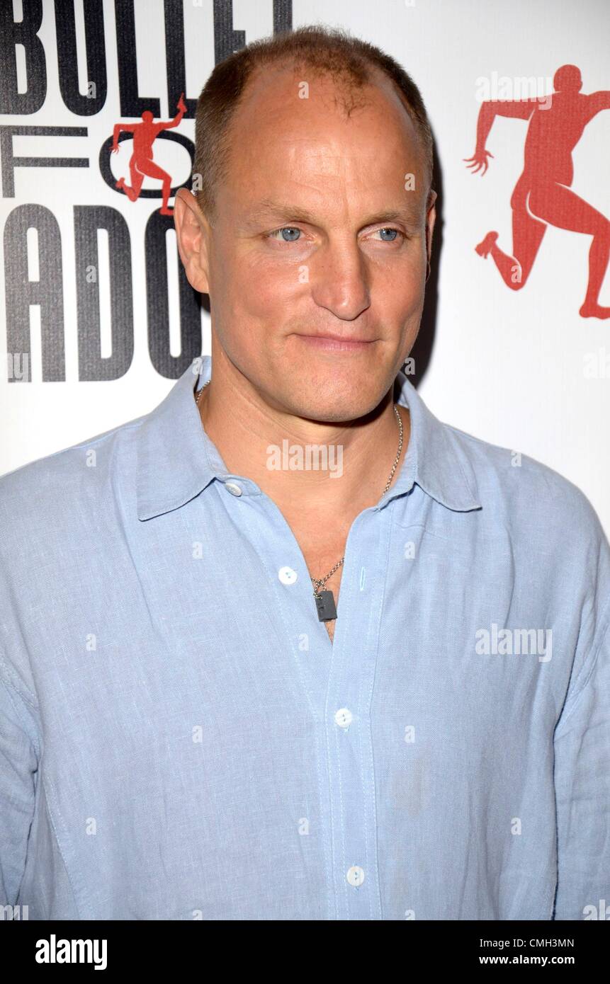 8th Aug 2012. Woody Harrelson at the after-party for BULLET FOR ADOLF ...