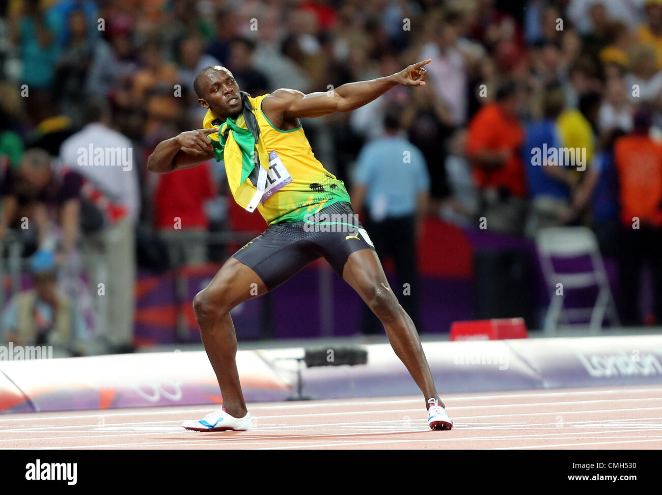 Usain bolt of jamaica hi-res stock photography and images - Alamy