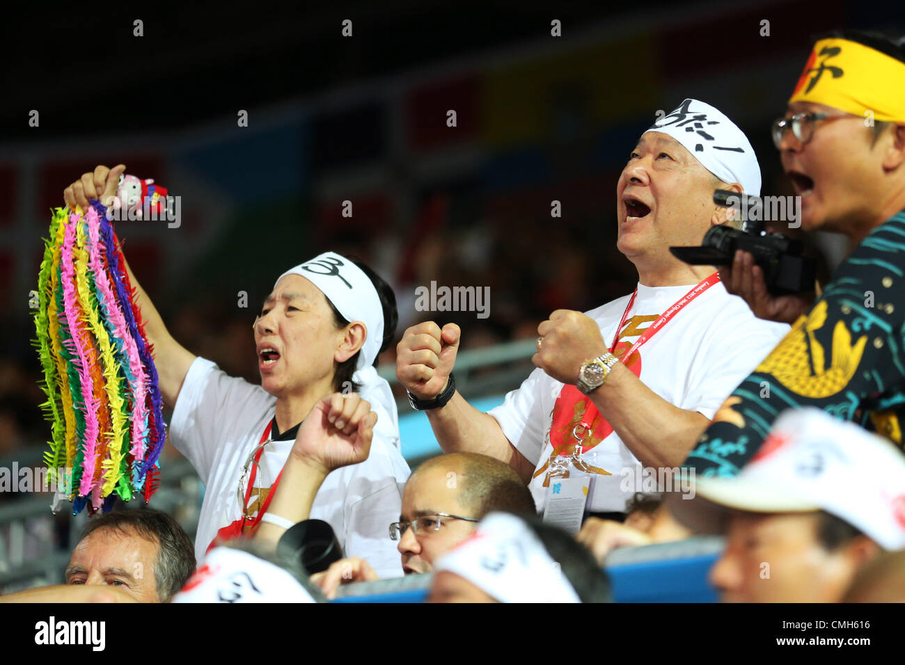 (L to R) Hatsue Hamaguchi, Animal Hamaguchi (JPN), AUGUST 9, 2012 ...