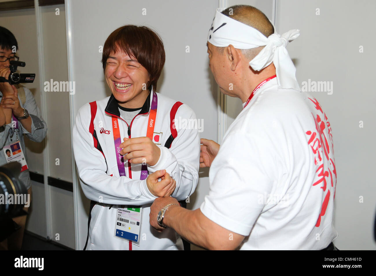(L to R) Kyoko Hamaguchi (JPN), Animal Hamaguchi, AUGUST 9, 2012 ...