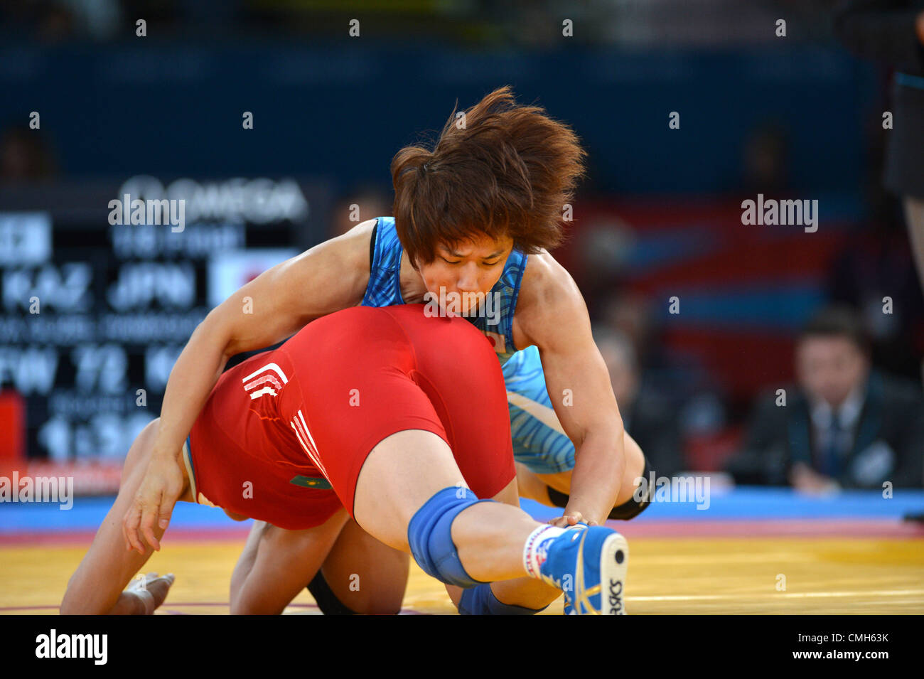 Kyoko Hamaguchi (JPN), AUGUST 9, 2012 - Wrestling : Women's 72kg ...