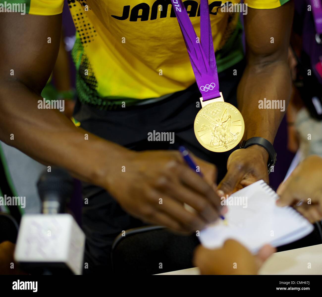Jamaican sprinter yohan blake after hi-res stock photography and images ...