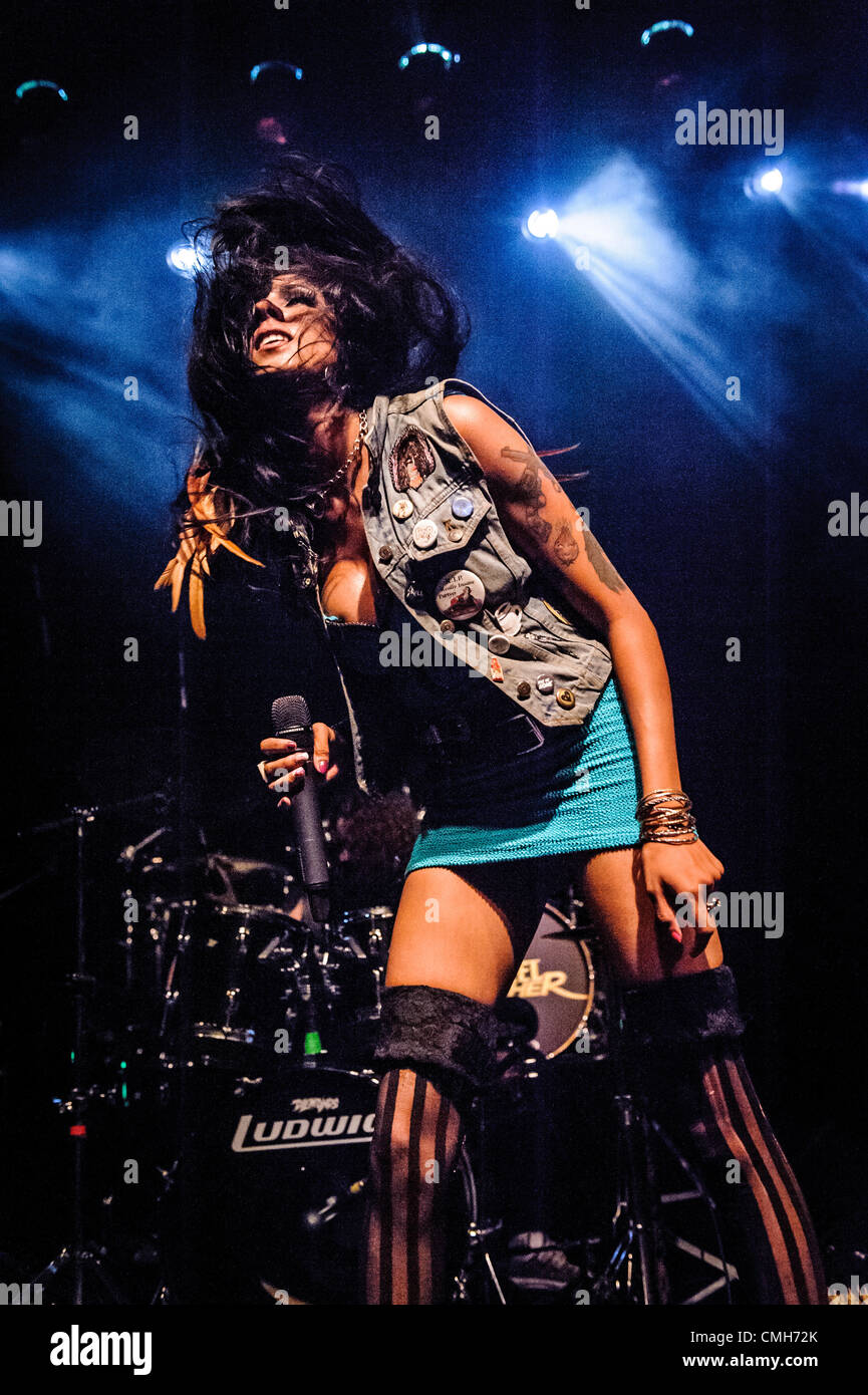 Aug. 9, 2012 - Toronto, Ontario, Canada - Lead vocalist PRIYA PANDA of ...