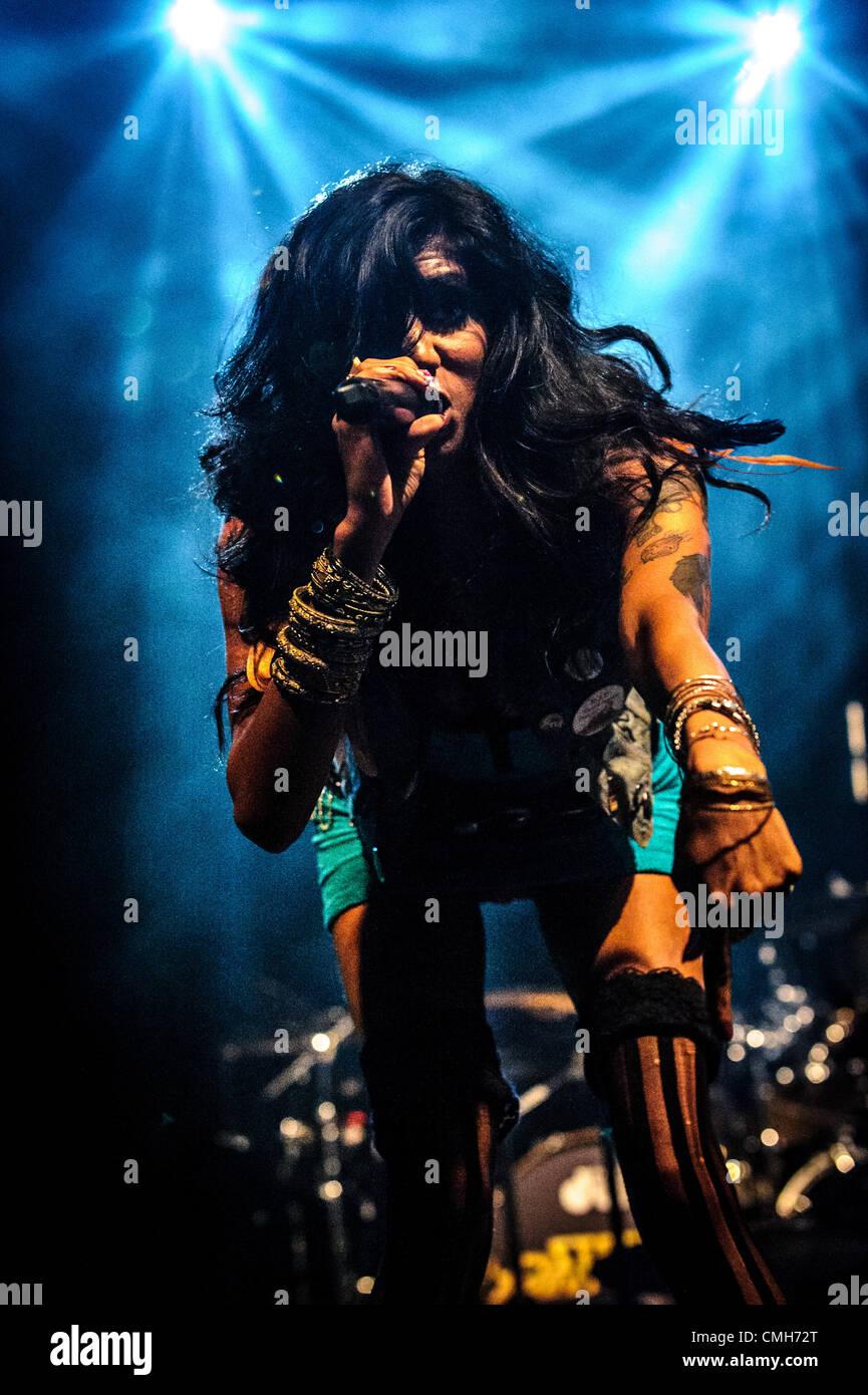 Aug. 9, 2012 - Toronto, Ontario, Canada - Lead vocalist PRIYA PANDA of ...