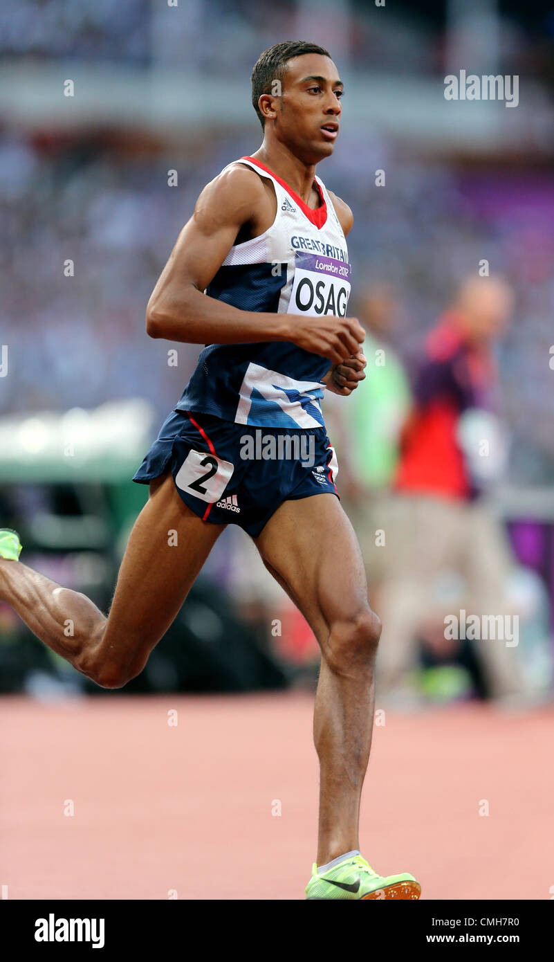 ANDREW OSAGIE 2012 OLYMPIC GAMES Stock Photo - Alamy