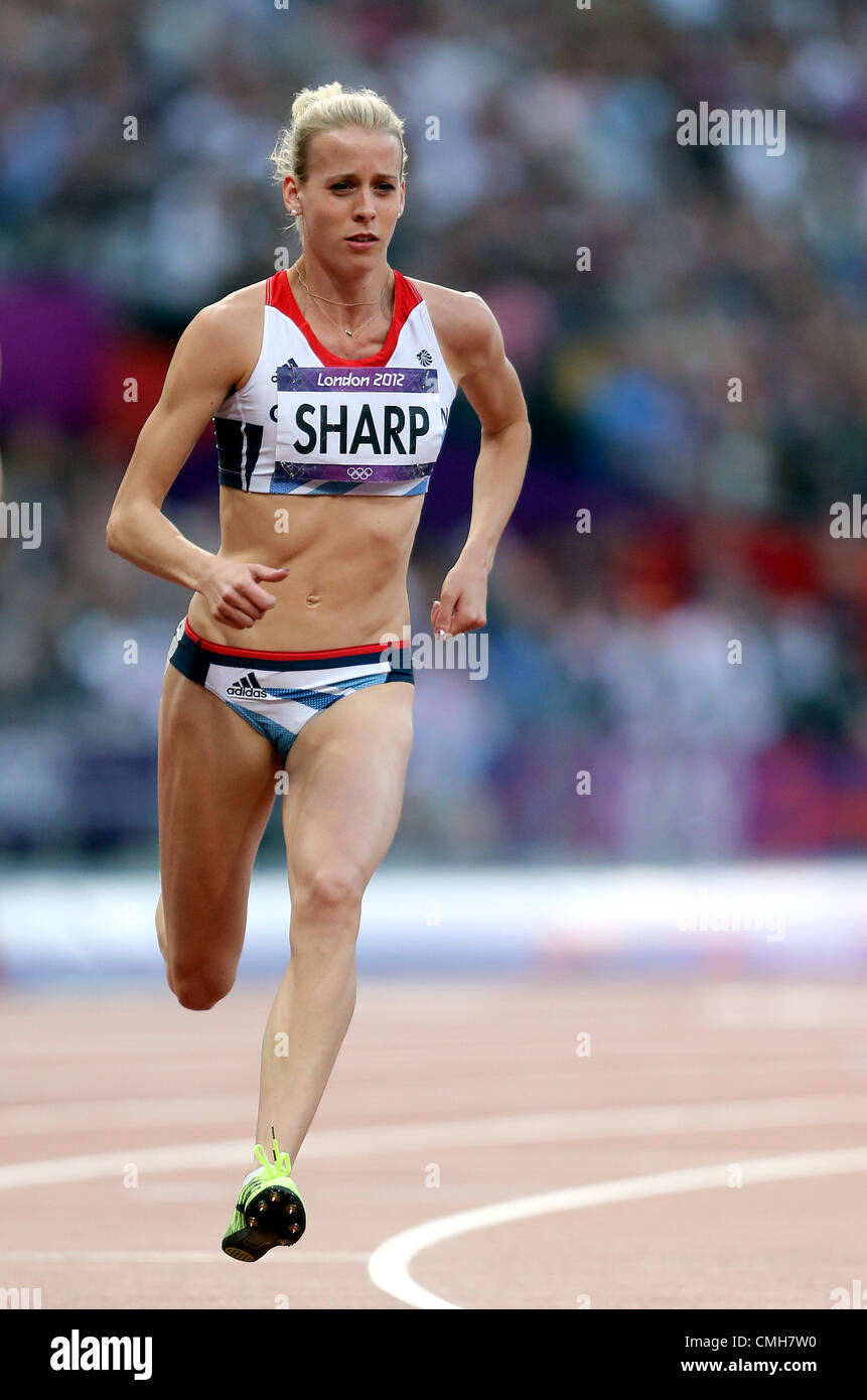 LYNSEY SHARP 2012 OLYMPIC GAMES Stock Photo - Alamy