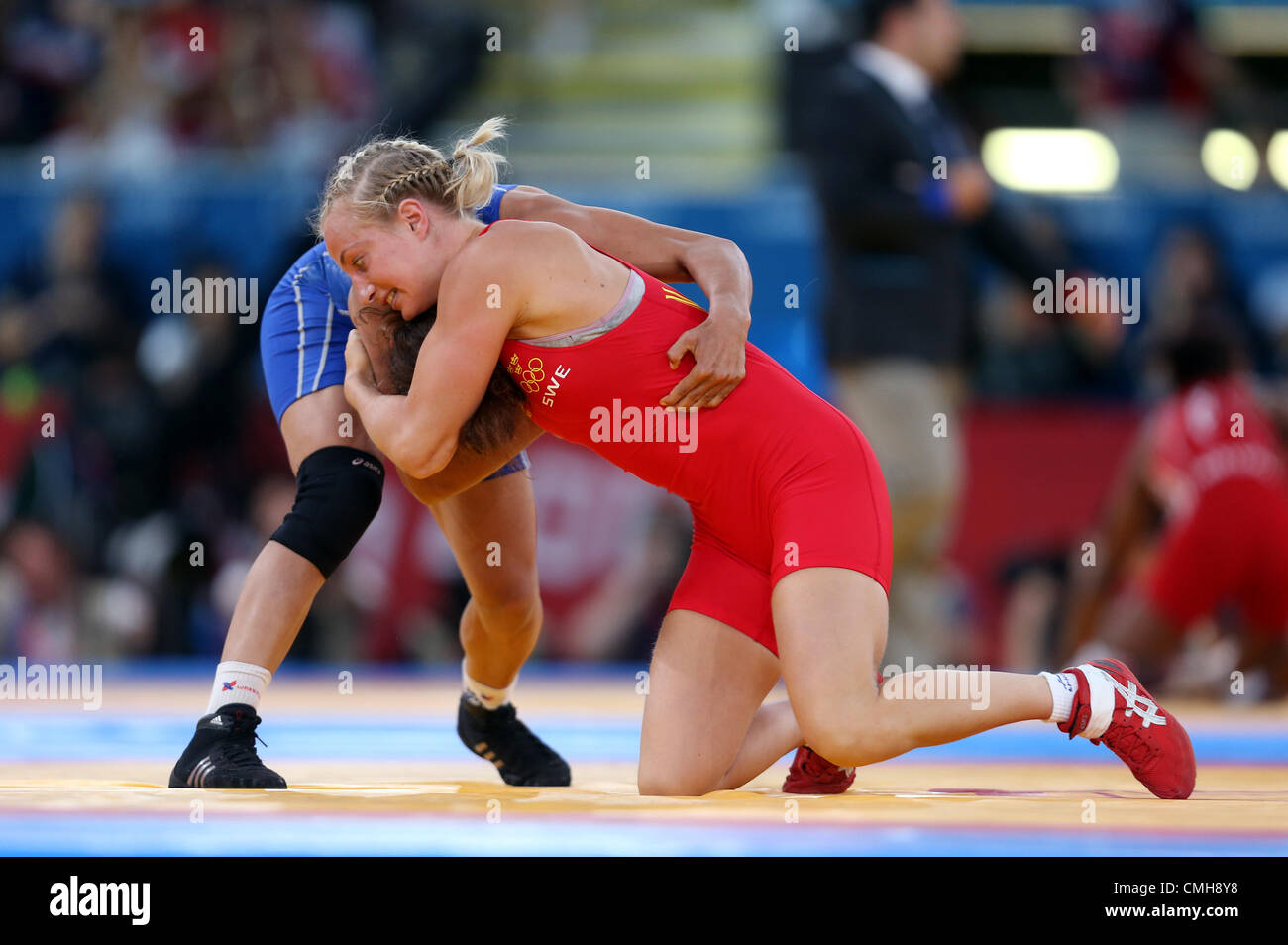 SOFIA MATTSSON V MARWA AMRI SWEDEN V TUNISIA EXCELL ARENA LONDON ...