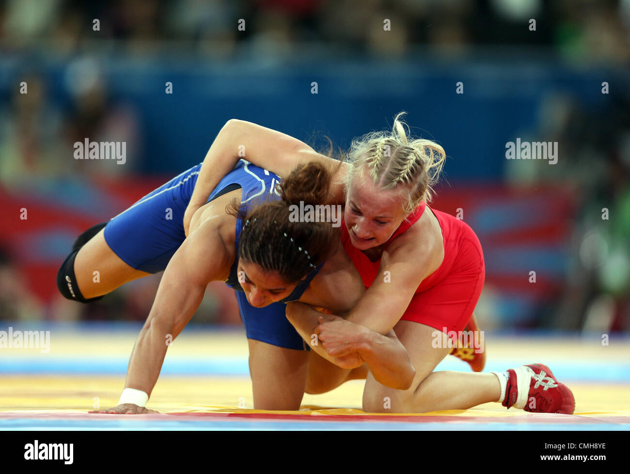 SOFIA MATTSSON V MARWA AMRI SWEDEN V TUNISIA EXCELL ARENA LONDON ...