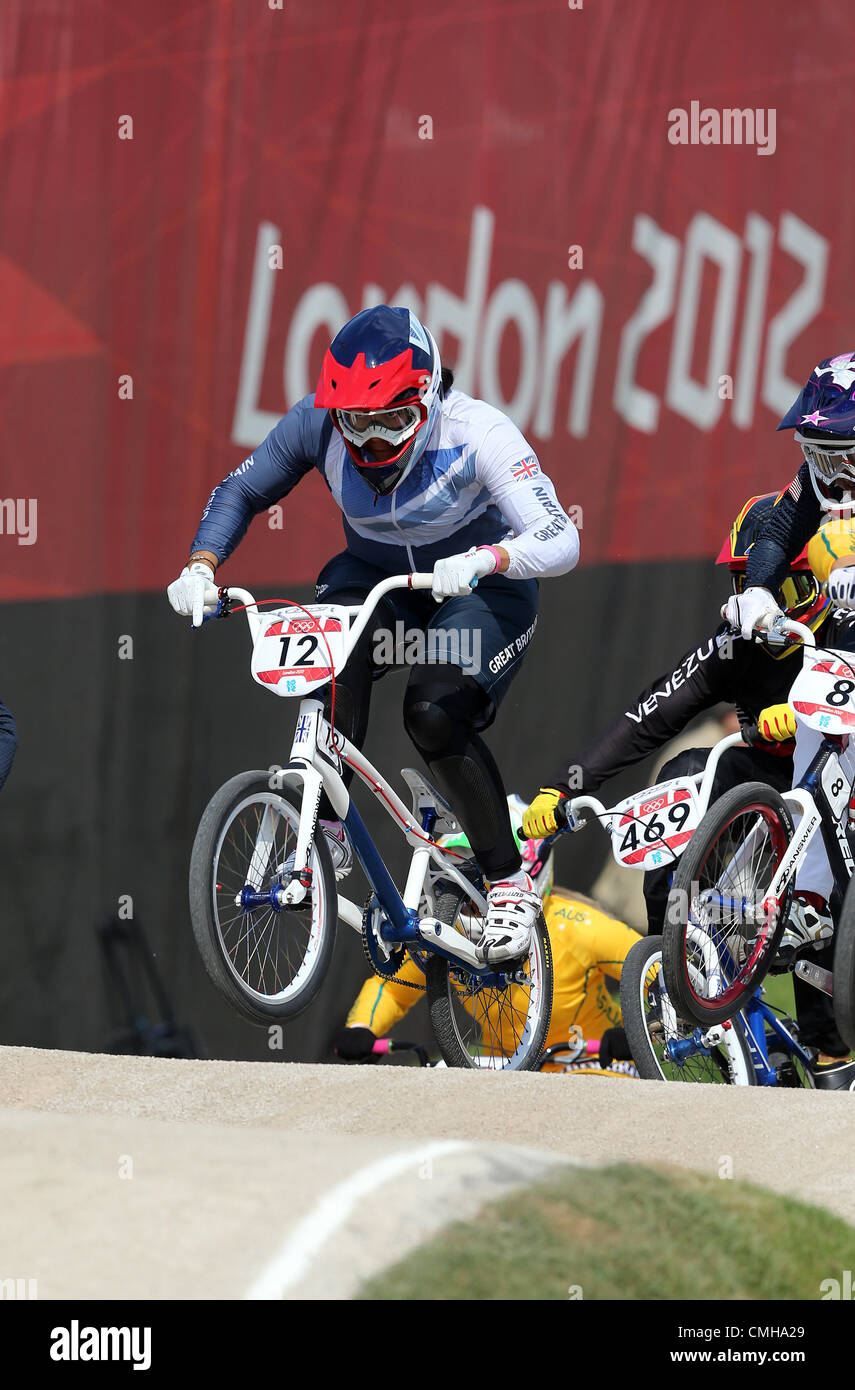 SHANAZE READE BMX 2012 OLYMPIC GAMES Stock Photo - Alamy