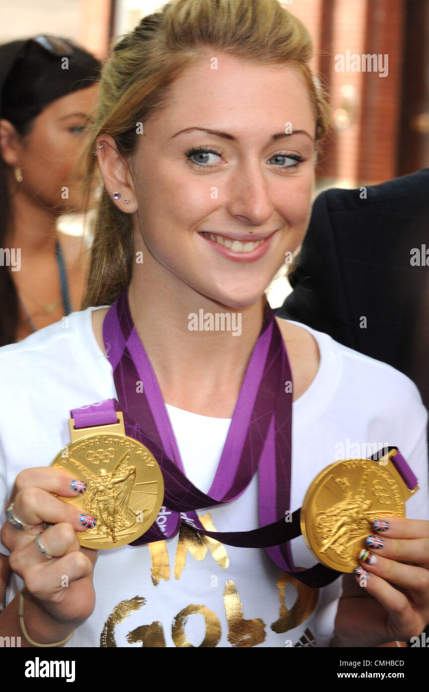 10th Aug 2012. Laura Trott - Mayor Of London's Cycling Press Conference ...