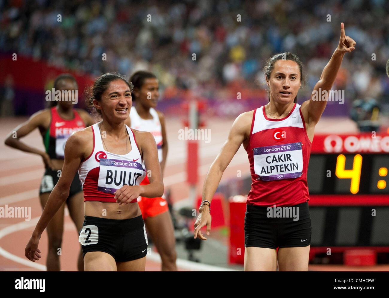 Aug. 10, 2012 - London, England, United Kingdom - Asli Cakir Alptekin ...