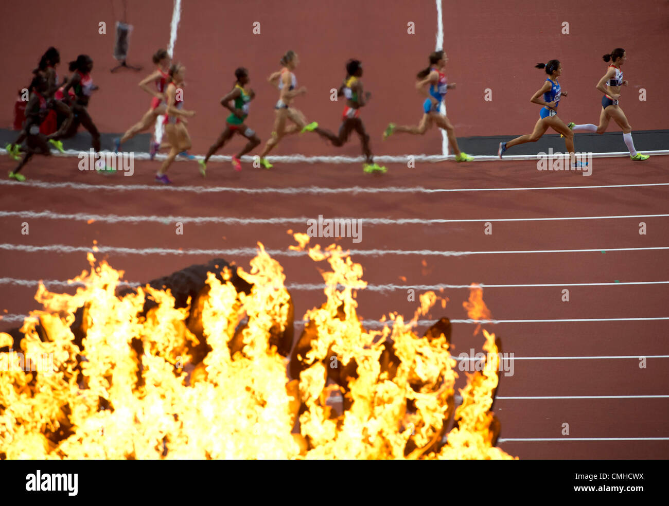 The women's 5000m final hi-res stock photography and images - Alamy