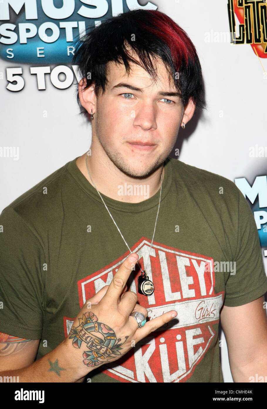 Aug. 10, 2012 - Los Angeles, California, U.S. - James Durbin. Summer ...