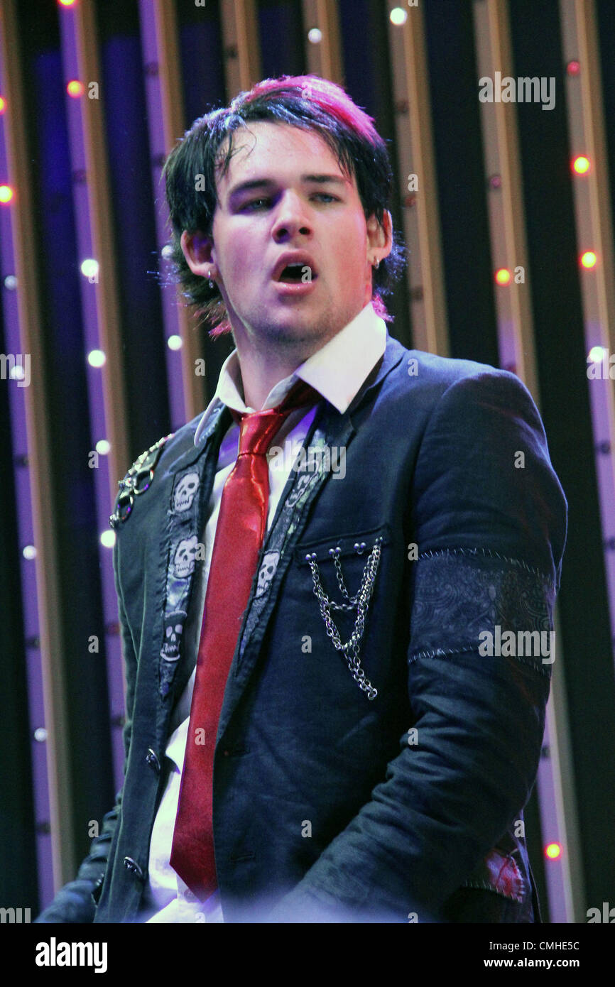 Aug. 10, 2012 - Los Angeles, California, U.S. - James Durbin. Summer ...