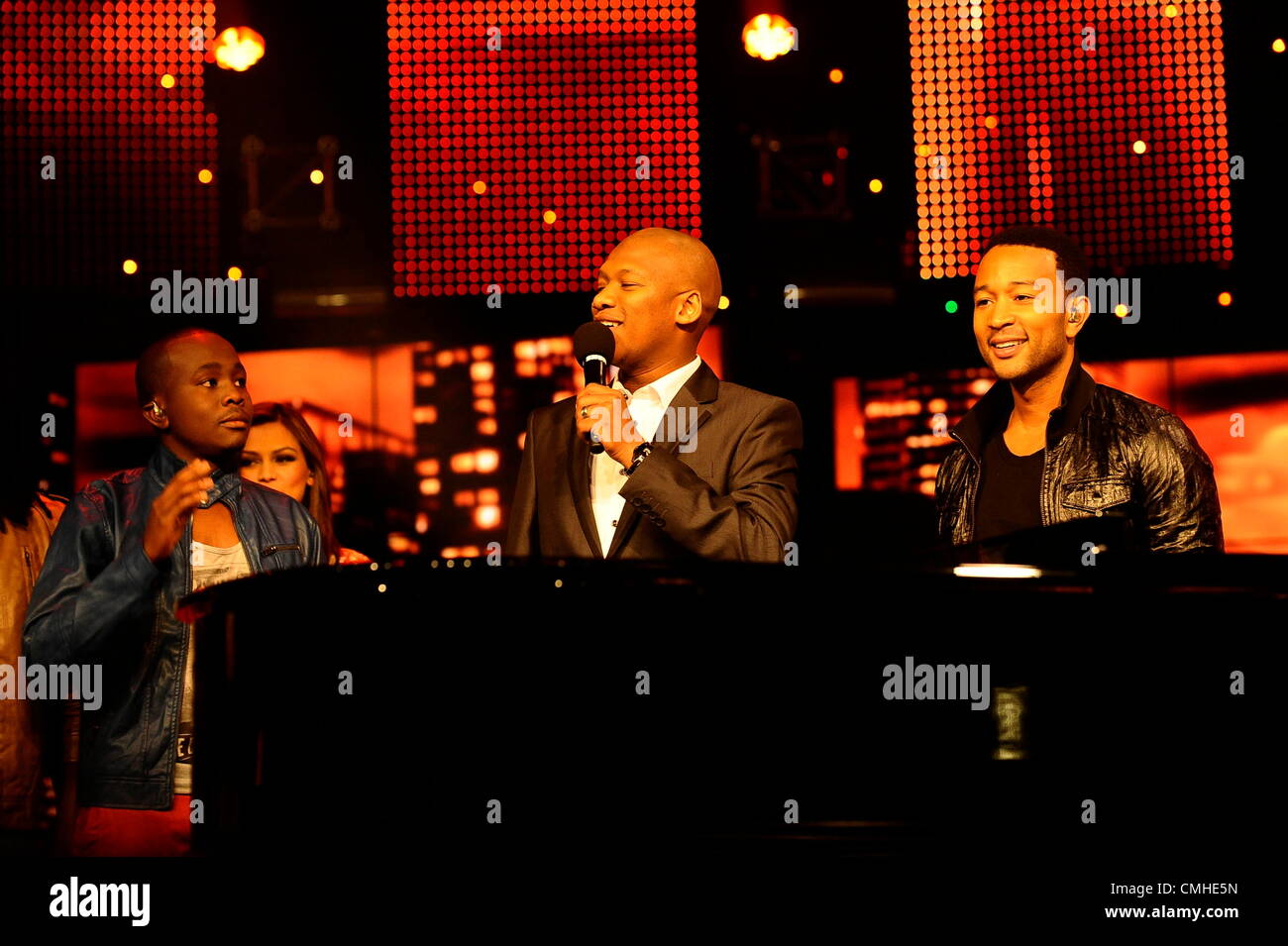 10th Aug 2012. JOHANNESBURG, SOUTH AFRICA: American singer John Legend ...
