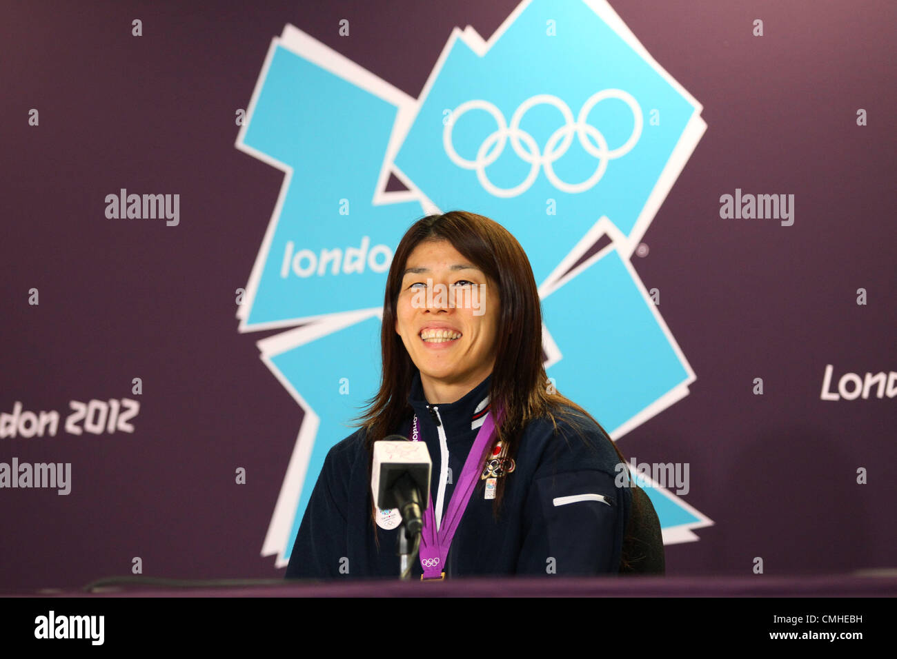 Saori Yoshida (JPN), AUGUST 10, 2012 - Wrestling : Press Conference of ...