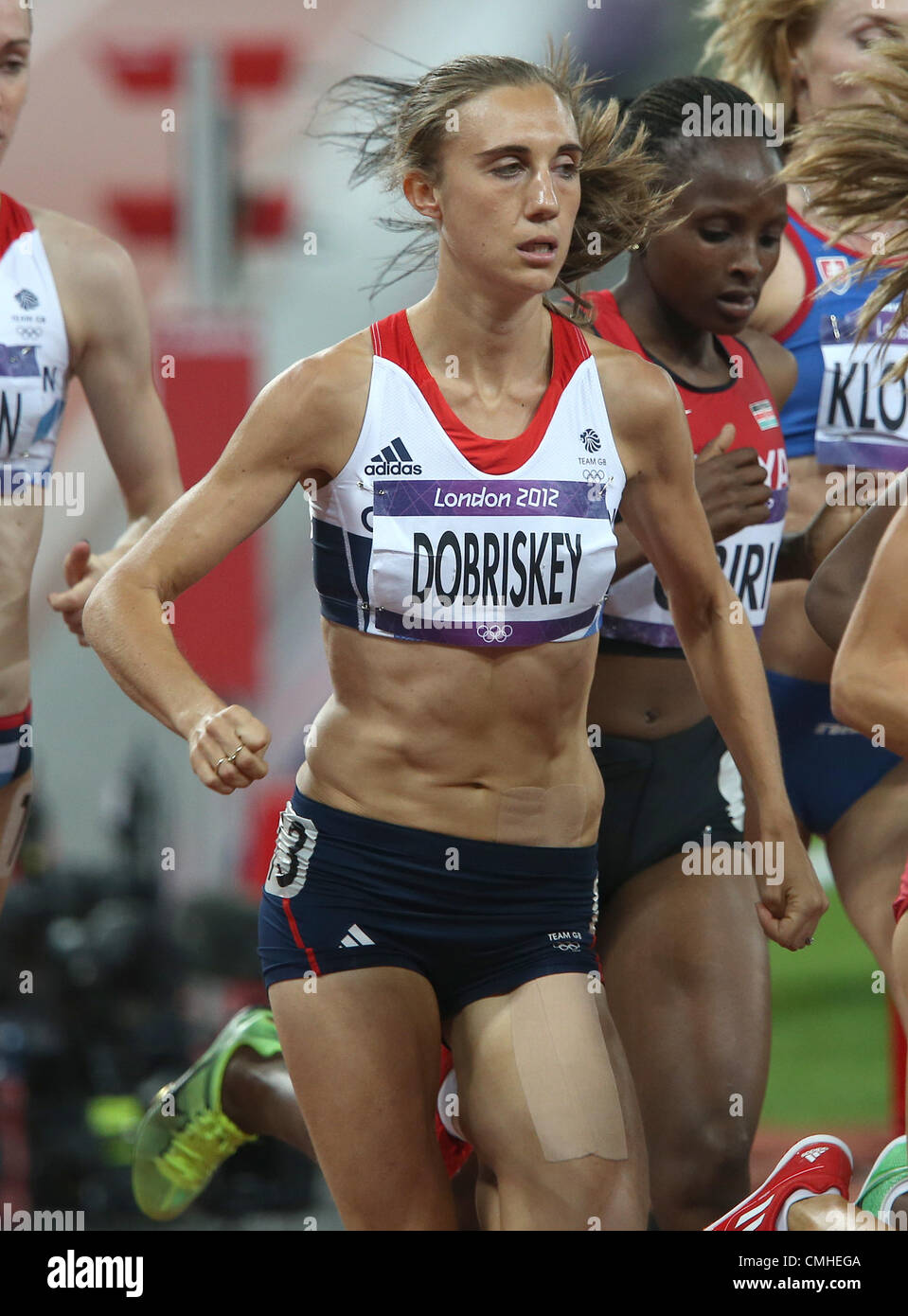 LISA DOBRISKEY 1500 METRES OLYMPICS 2012 Stock Photo - Alamy