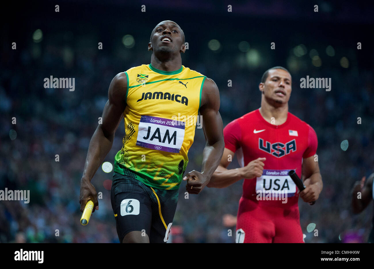 Aug. 11, 2012 - London, England, United Kingdom - Usain Bolt (JAM ...