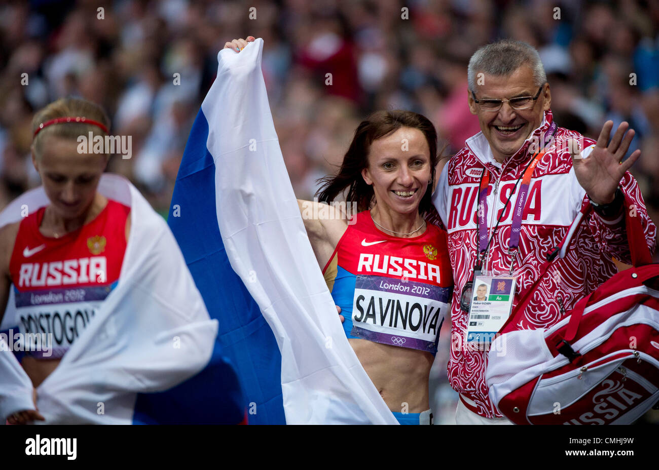 Aug. 11, 2012 - London, England, United Kingdom - Ekaterina Poistogova ...