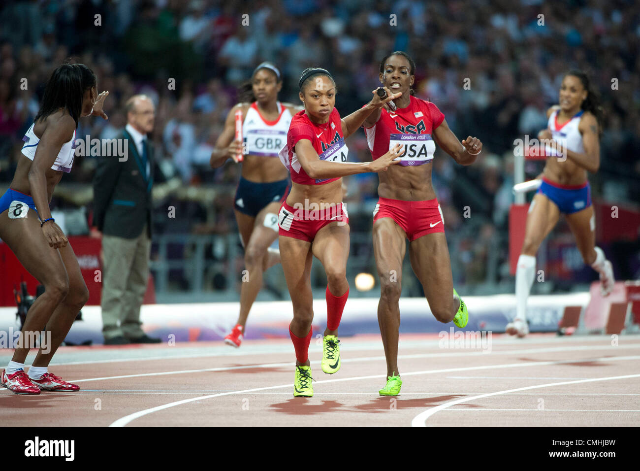 Sanya richards ross relay hi-res stock photography and images - Alamy