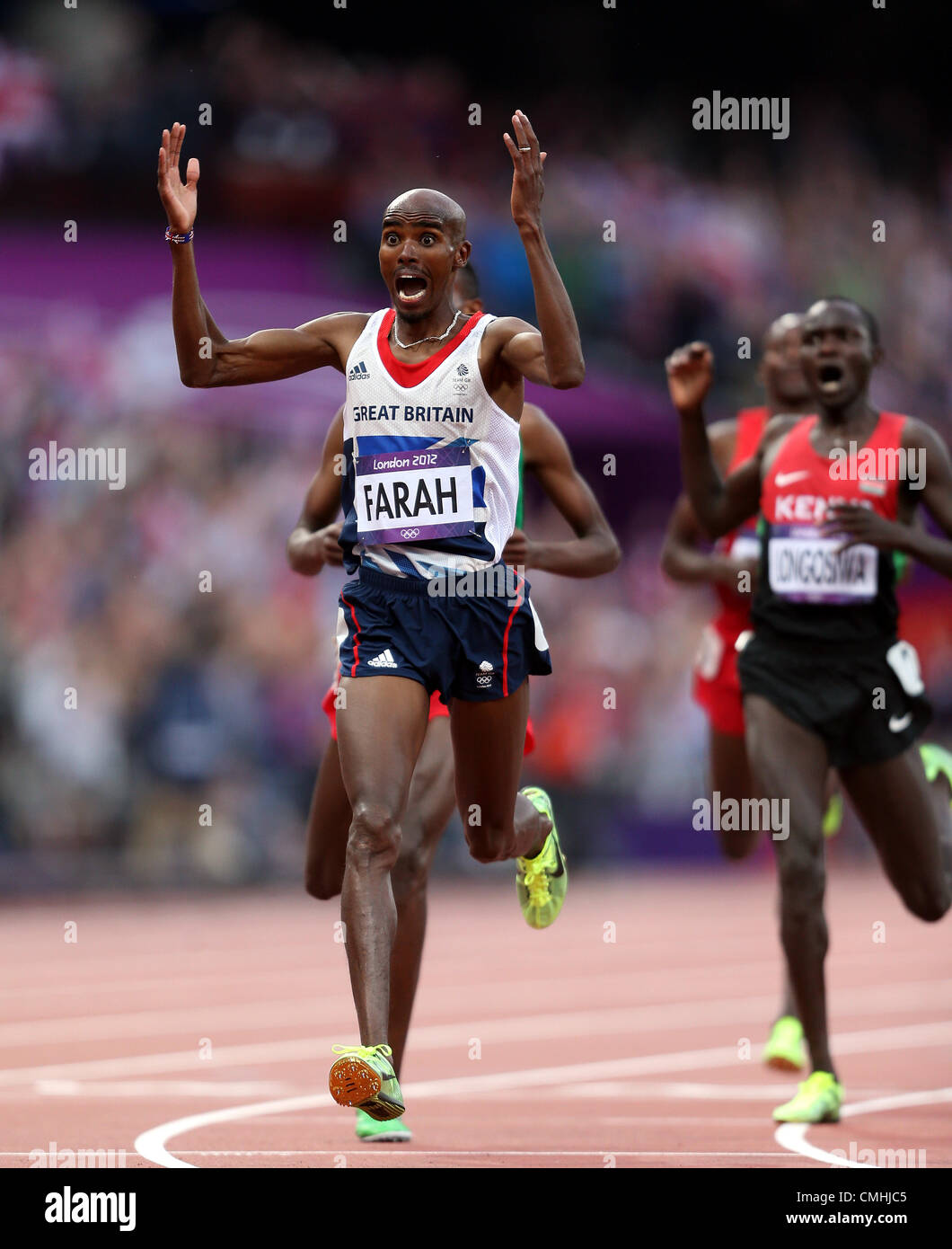 Mo farah london games hi-res stock photography and images - Alamy