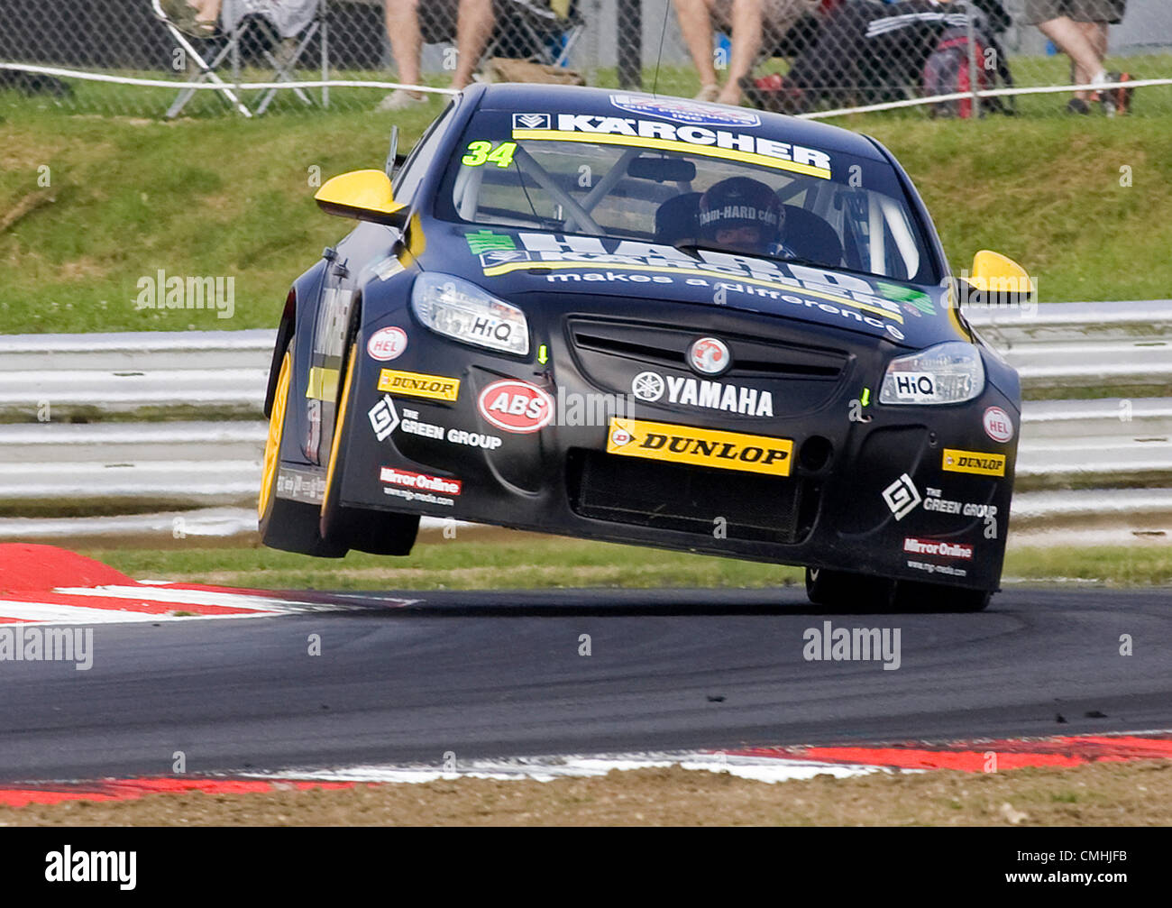 11.08.2012, Norfolk, England, Tony Gilham driving the Thorney ...