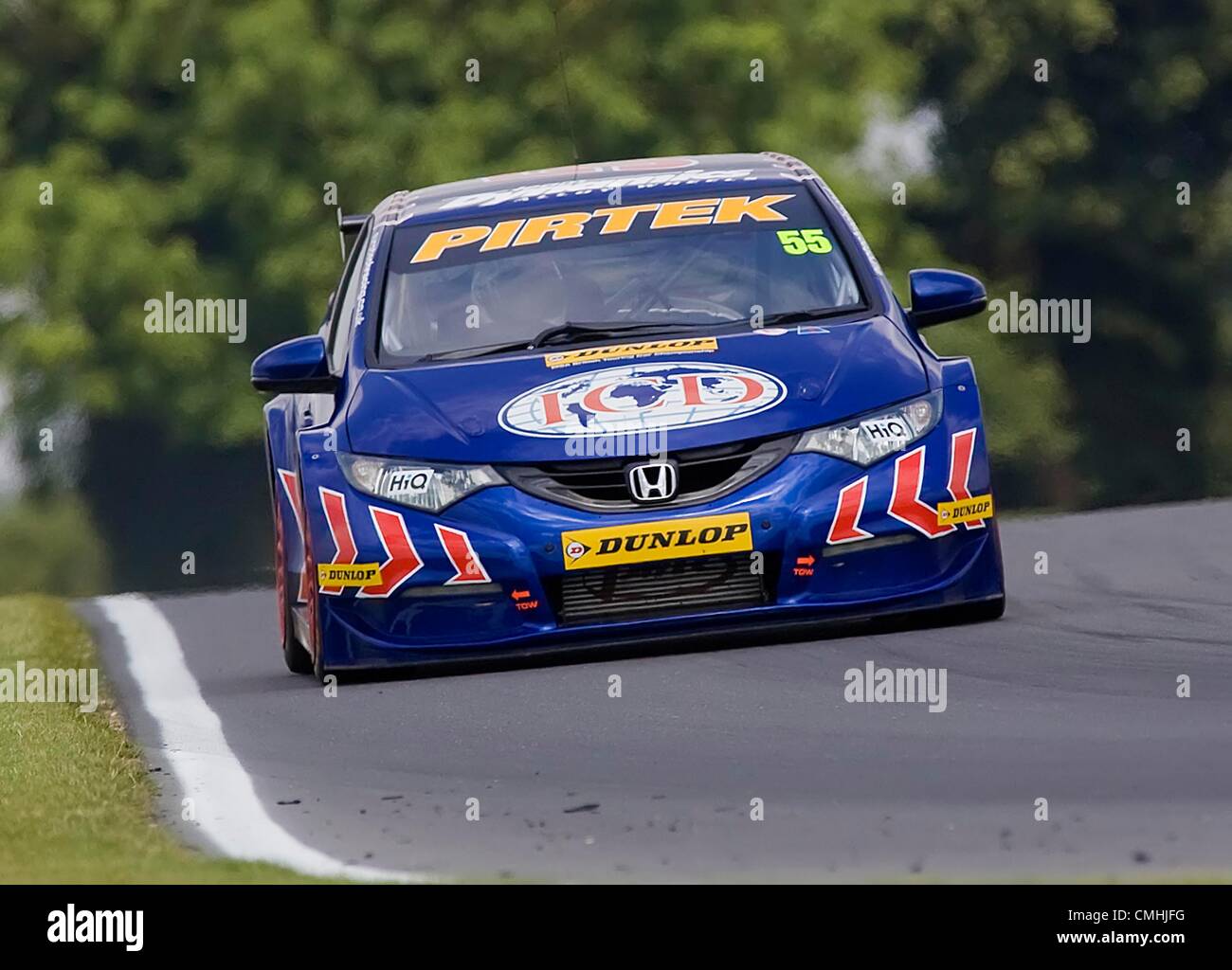 11.08.2012, Norfolk, England, Jeff Smith driving the Team Pirtek Racing ...