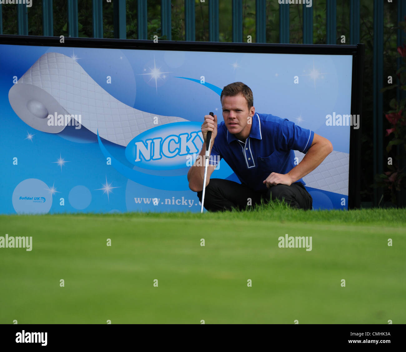 11.08.2012. Coventry, England. Graham Neville pictured at the Farmfoods ...